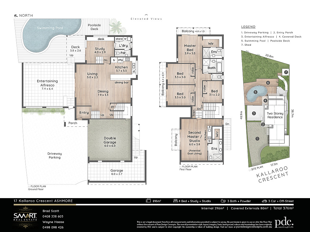17 Kallaroo Cres, ASHMORE, QLD, 4214 $1,300,000