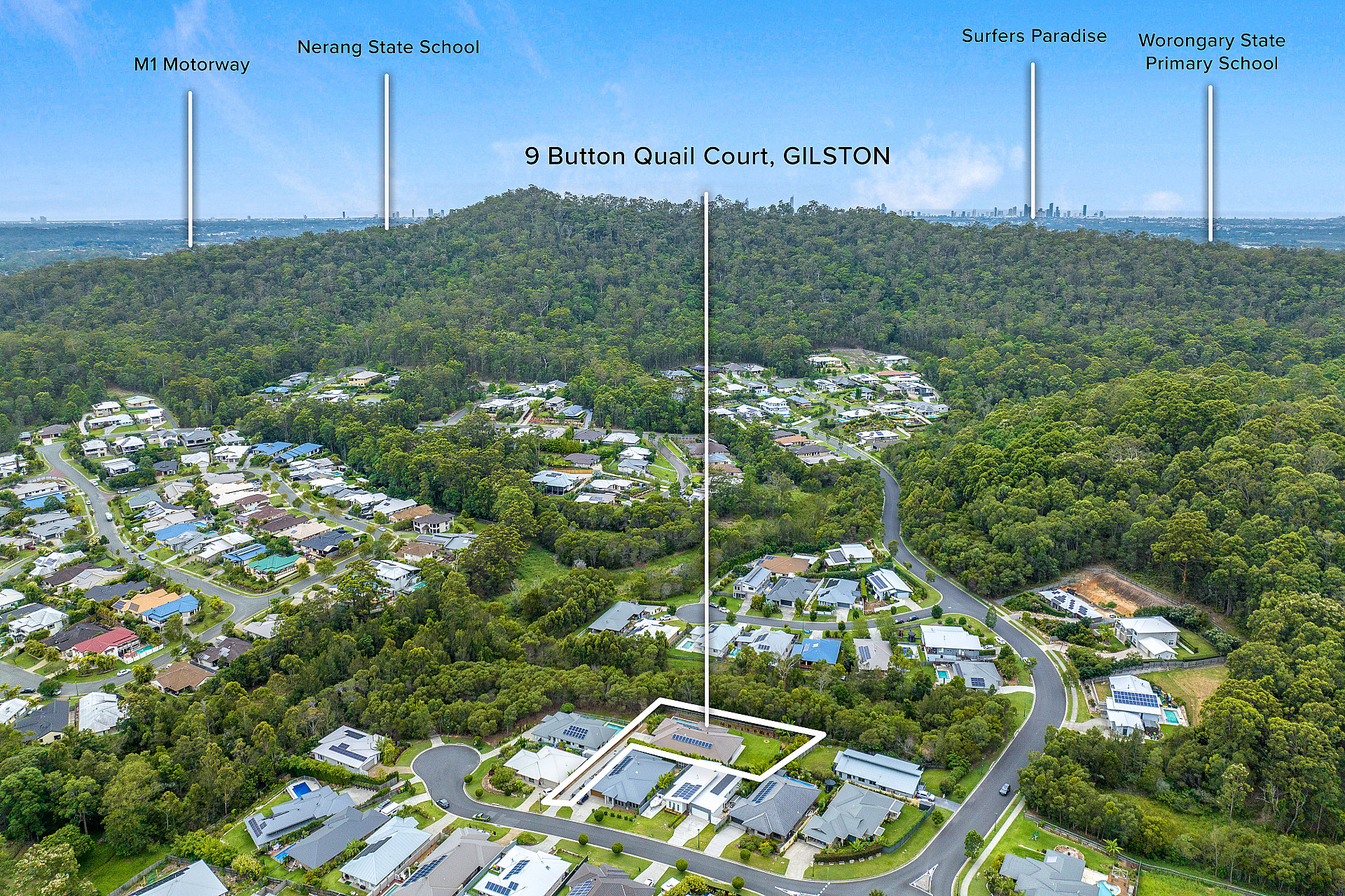 9 Button Quail Court, GILSTON, QLD, 4211 $1,460,000